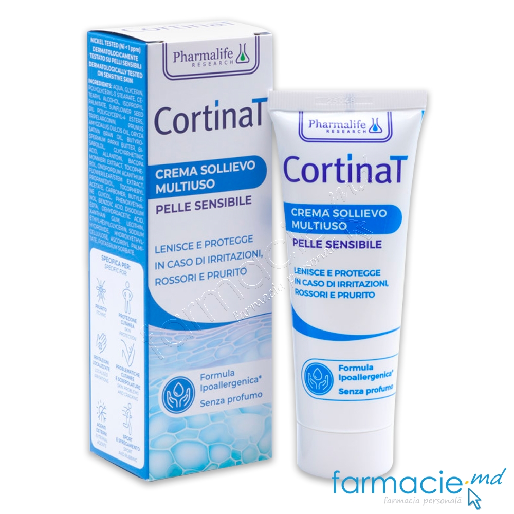 Cortinat Crema piele iritata si uscata (extract Bacopa,lemn dulce ...