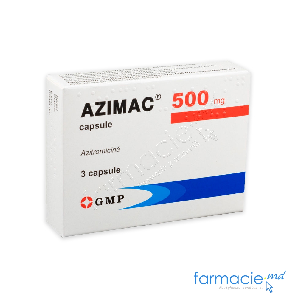 Azimac® caps. 500 mg N3
