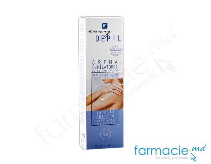 Crema depilatoare Easy Depil zone delicate 75ml