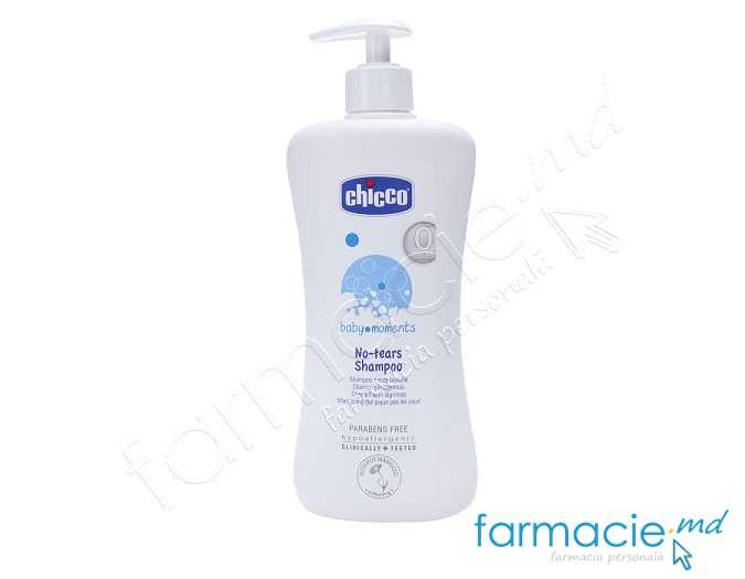Sampon pt copii Chicco Fara lacrimi Baby Moments 500ml (28401000)