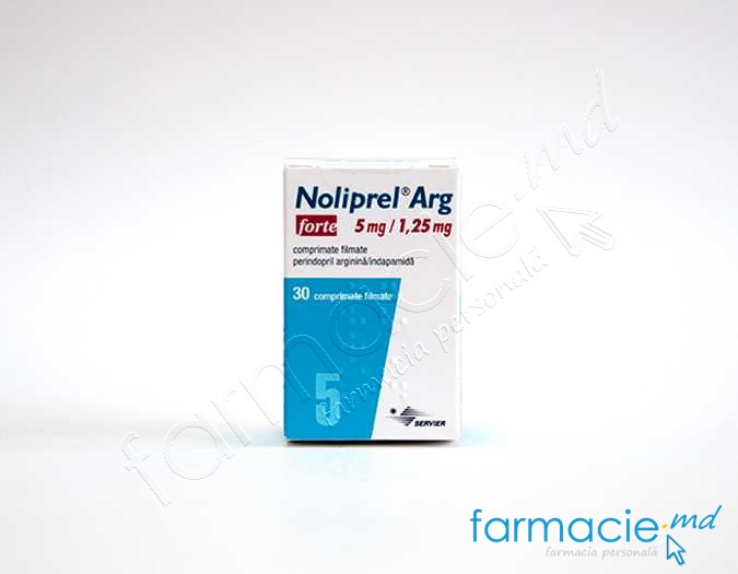 Noliprel® Arg forte comp. film. 5 mg + 1,25 mg N30