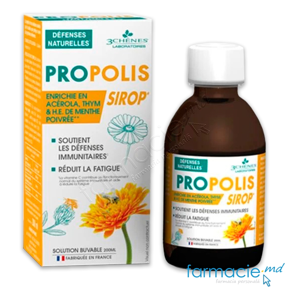 Propolis Bio sirop 200ml (3Chenes)