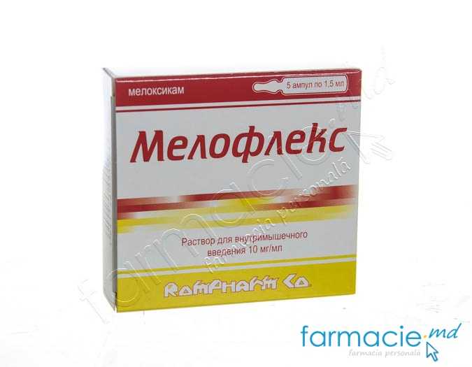 Meloflex sol. inj. 10 mg/ml 1,5 ml N5