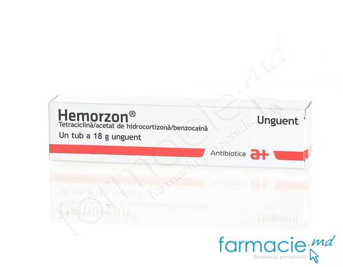Hemorzon® ung. 18 g N1(Antibiotice)