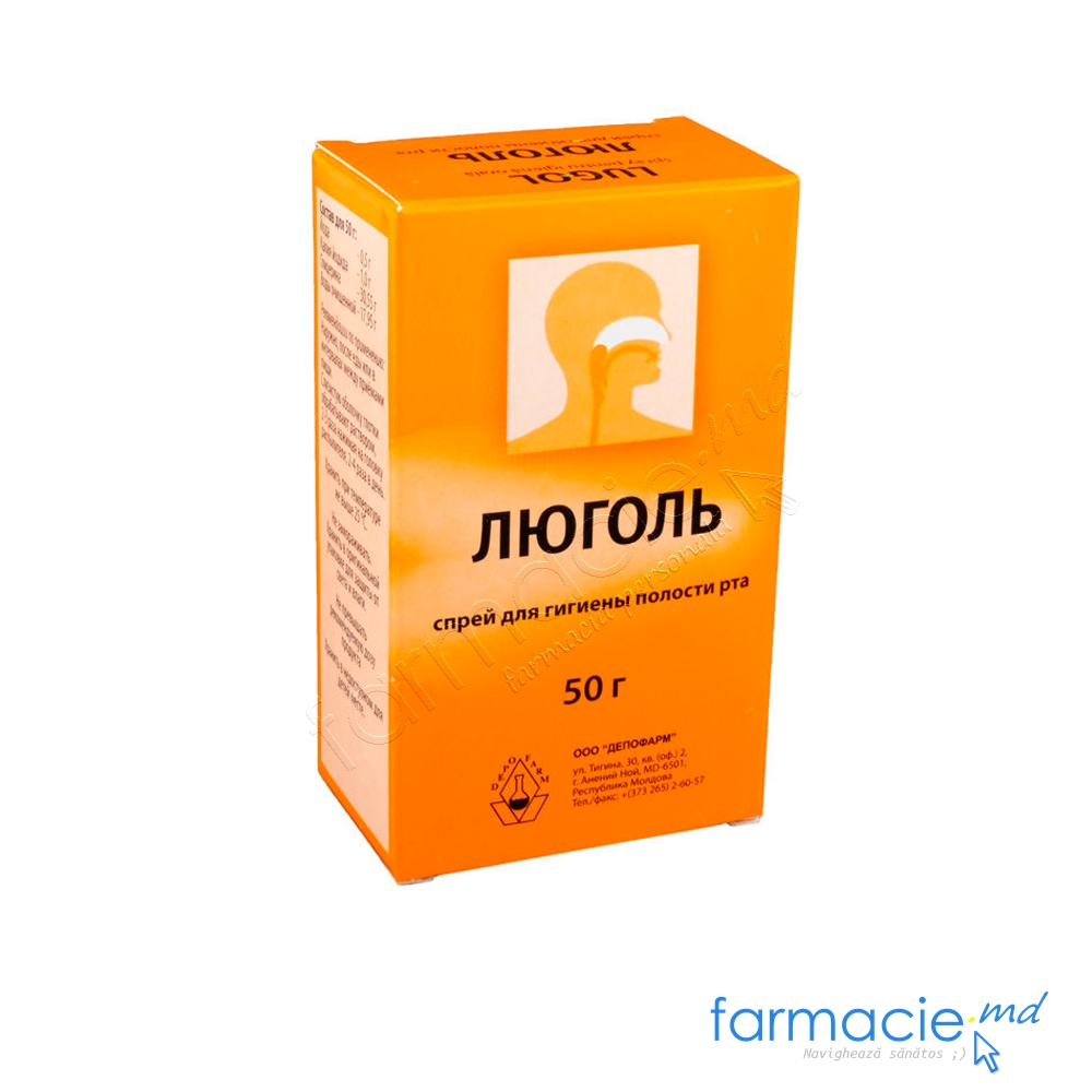 Lugol spray bucof. sol. 1% 50 g N1 (Depo) (TVA 20%)