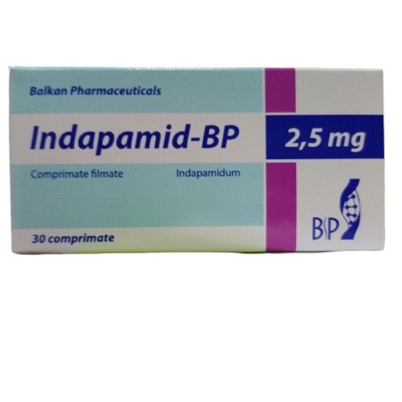 Indapamid-BP comp. film. 2,5 mg N10x3 Balkan