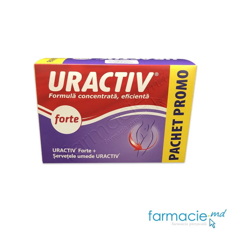 Uractiv Forte caps. N10 + Cadou