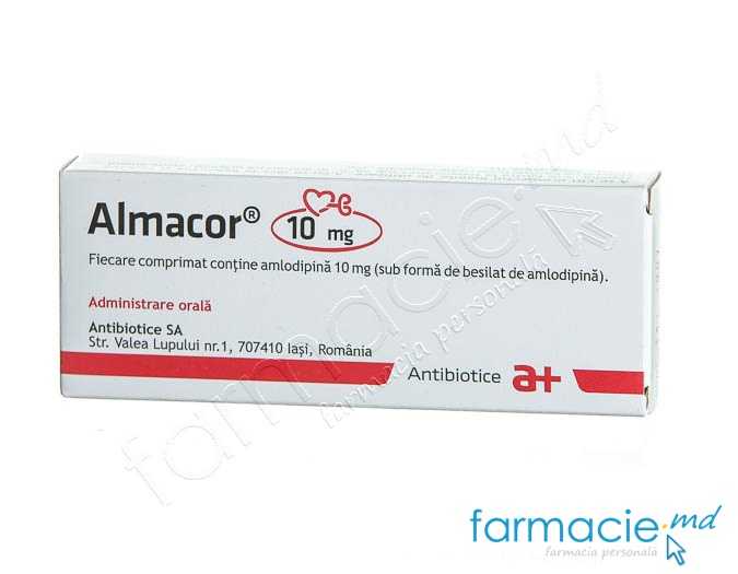 Almacor comp.10 mg N10x3 (Antibiotice)