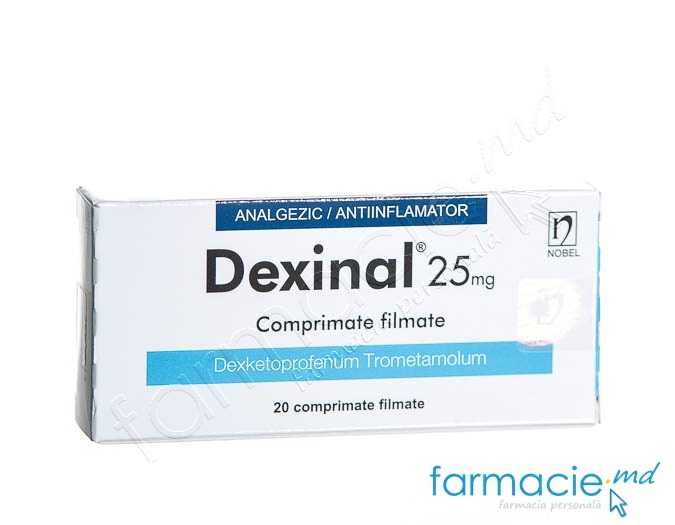 Dexinal comp. film. 25mg N20