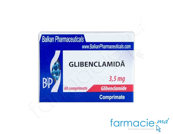 Glibenclamida comp.3,5 mg N20x3 (Balkan)