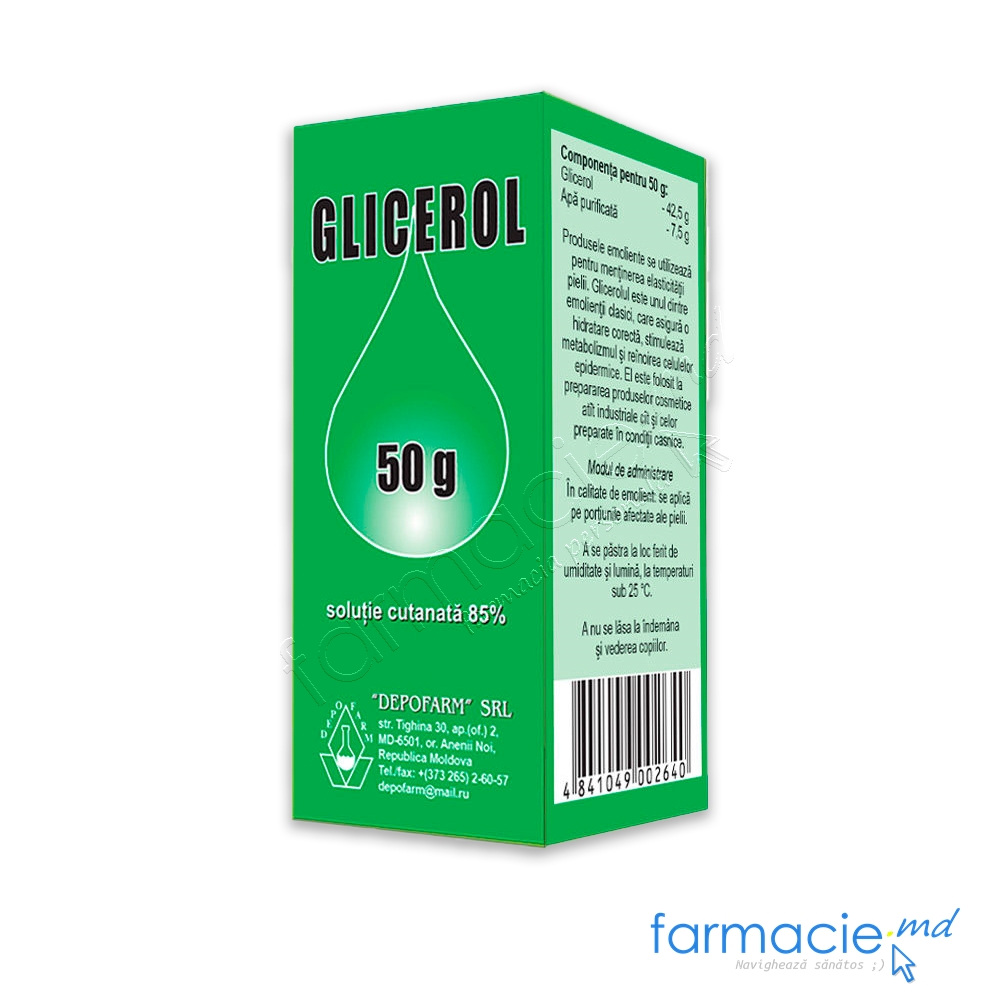 Glicerol sol. 50g (Depofarm)