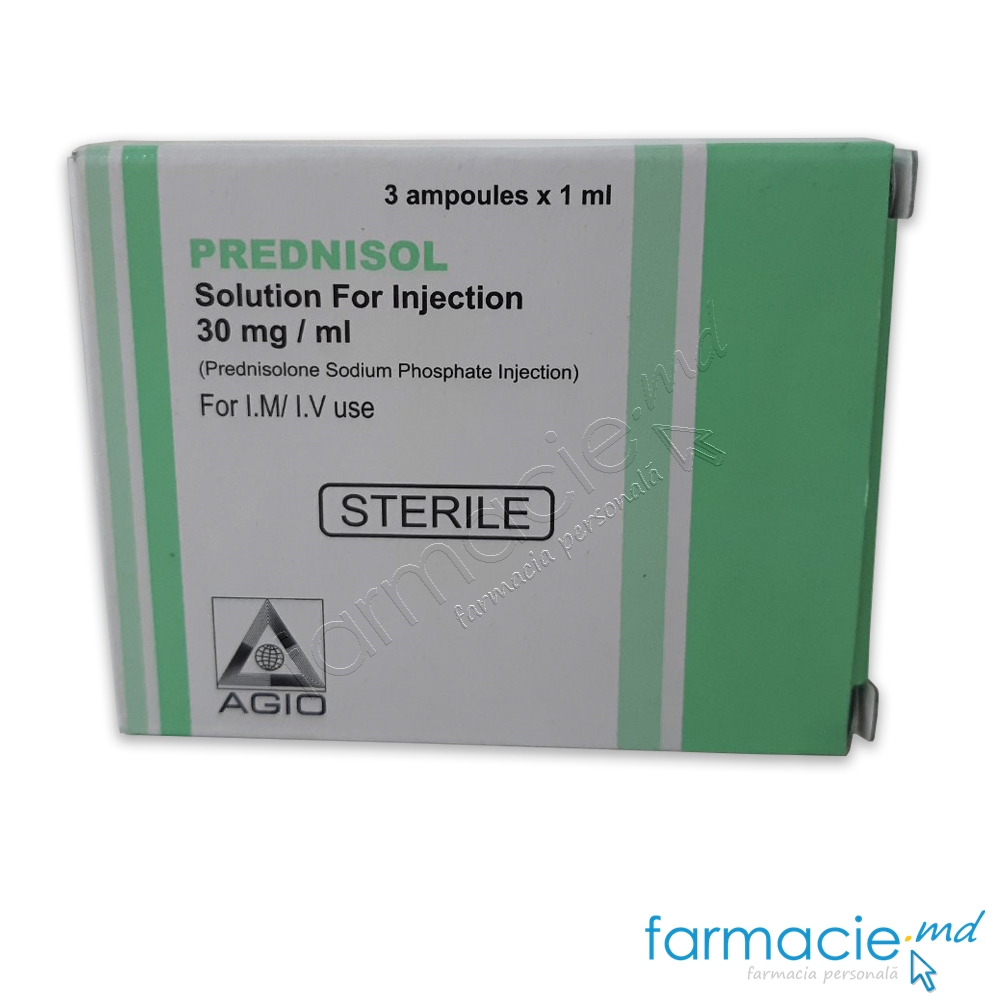 Prednisol sol inj.30 mg/ml 1 ml N3 (Prednisolon)