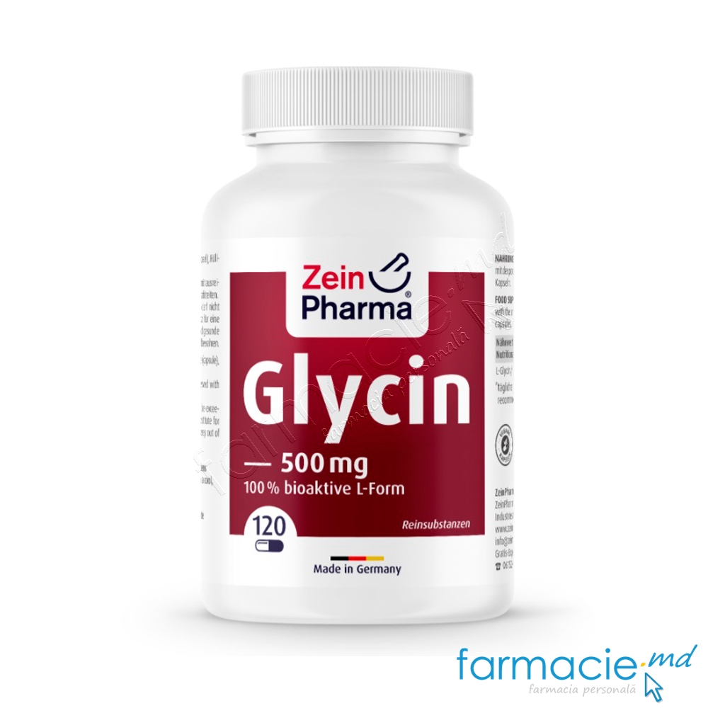 Glicin (L-Glicin Germania) caps. 500mg N120 ZeinPharma