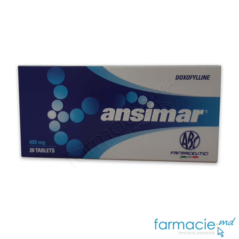 Ansimar comp.400 mg N10x2