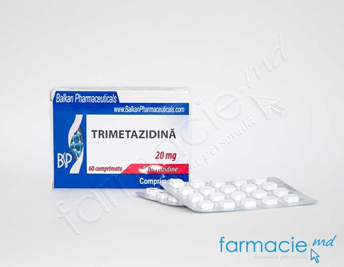 Trimetazidina comp.20 mg N20x3 (Balkan)