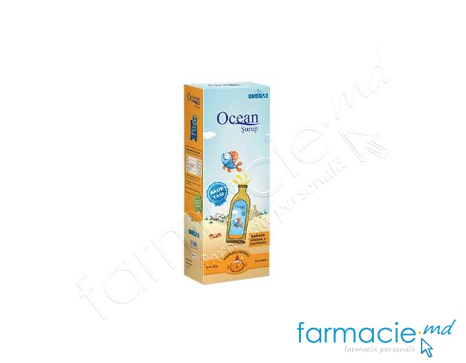 Ocean Omega 3 portocala sirop 150ml (6luni-12ani)