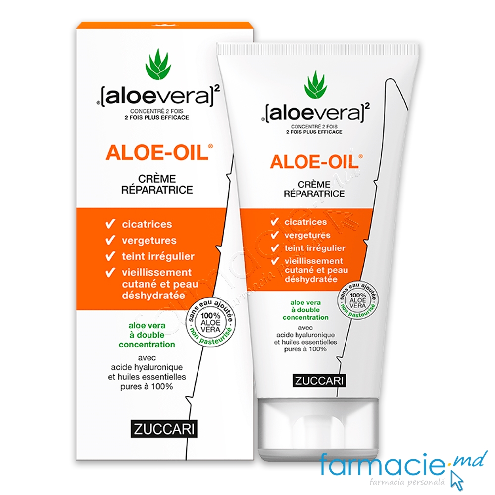 Zuccari Aloe-Oil Crema Reparatoare Cicatrici,Vergeturi,Piele ...