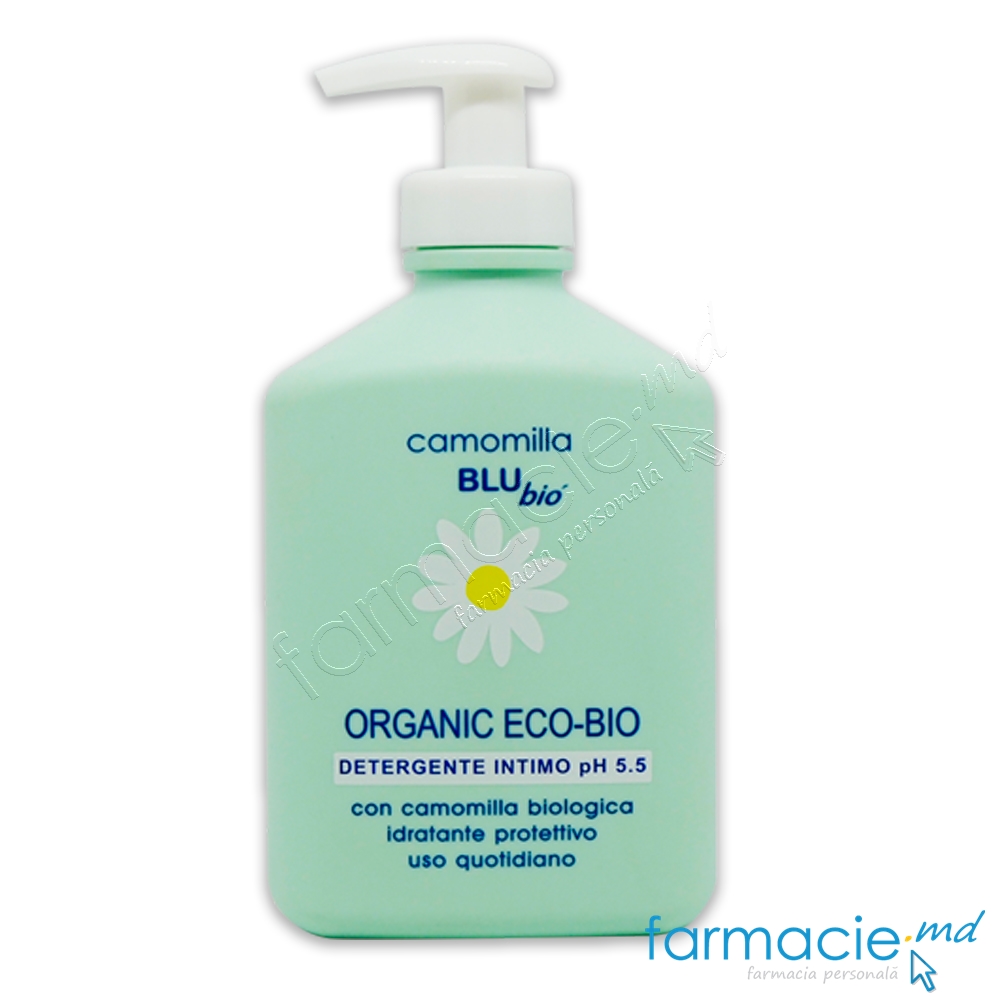 Camomilla Blu Organic Eco-Bio pH 5.5 gel intim musetel 300ml
