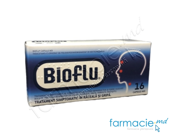 Bioflu® caps. moi 250 mg/30 mg/10 mg N8x2~