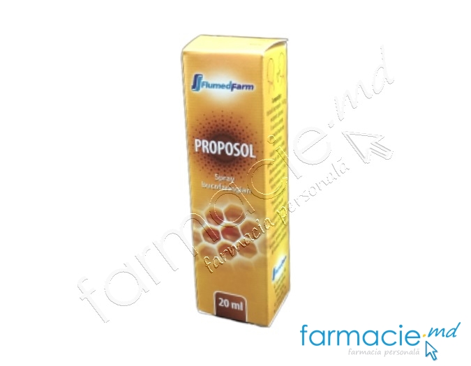 Proposol spray bucofaringian 20g TVA20% Flumed-Farm