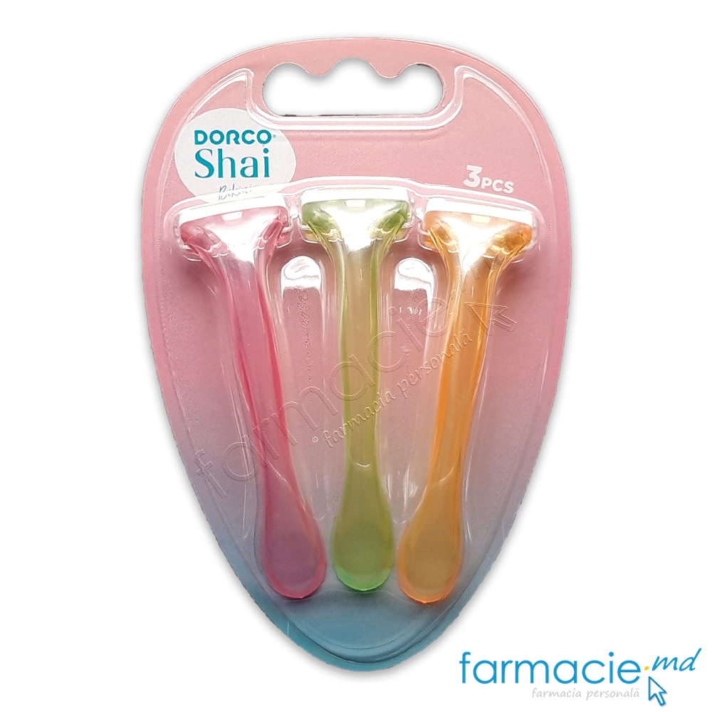 Dorco Shai Bikini Lama de ras N3