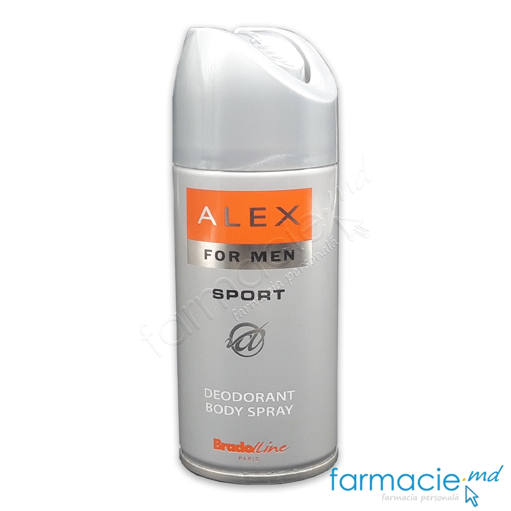 Alex Sport Deodorant Spray barbati 150ml Florin ZRT