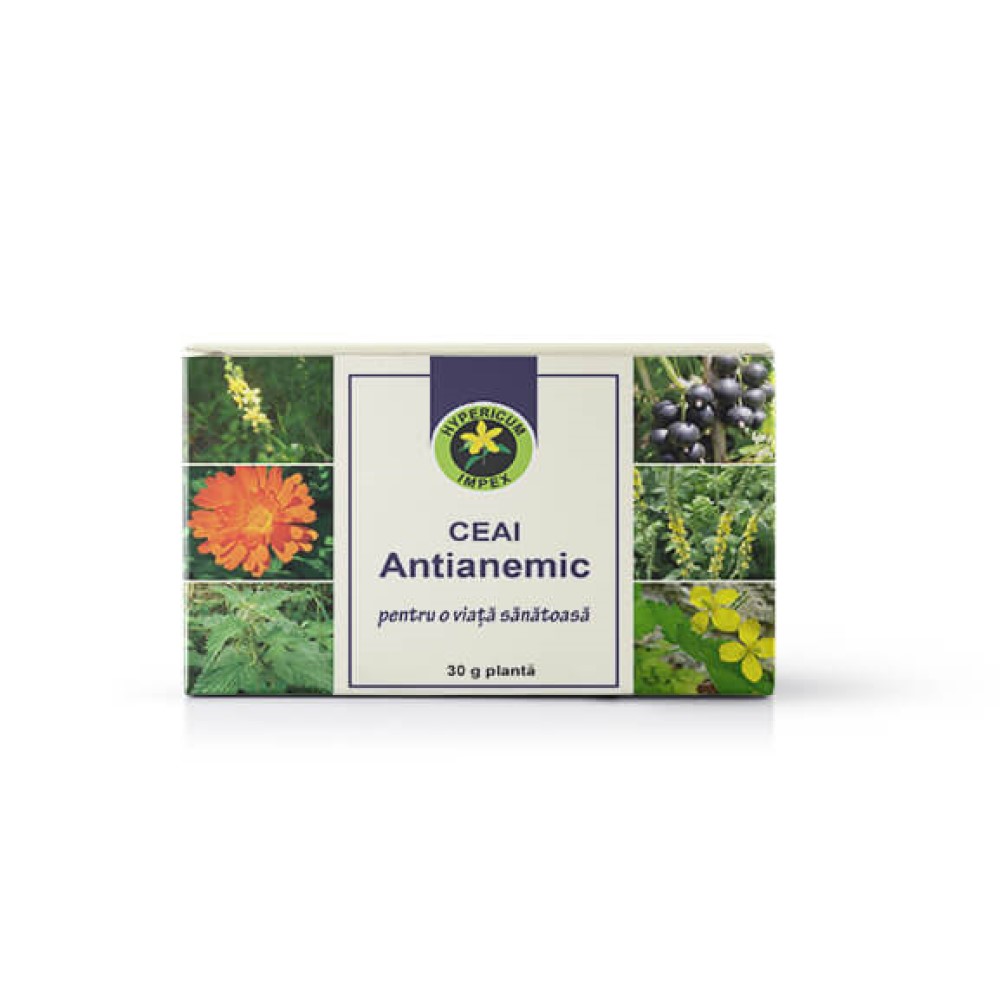 Ceai Hypericum Antianemic (Balonare,Meteorism) 30g
