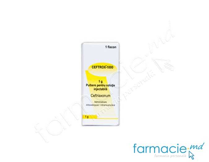 Ceftrox-1000 pulb./sol. inj. 1 g N1