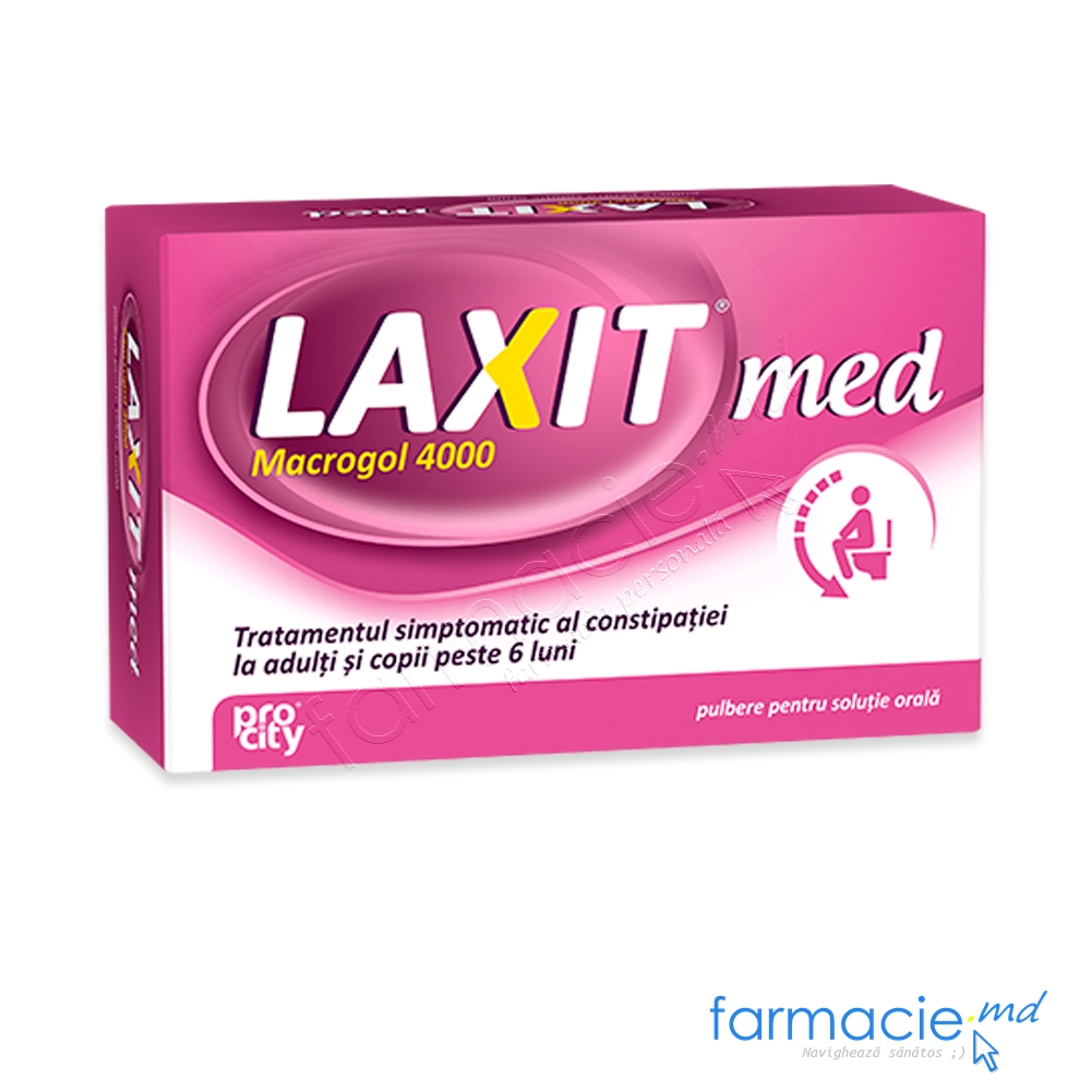 Laxit med pulbere (macrogol 4000) N10 Fiterman