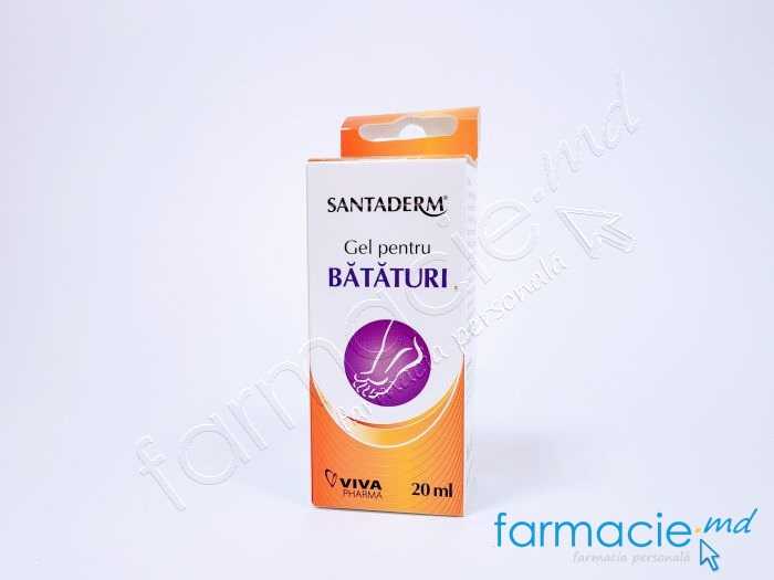 Gel pt picioare contra bataturi 20 ml Santaderm