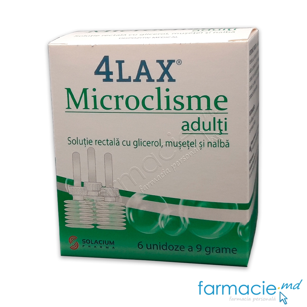 Microclisme 4Lax adulti unidoze 9g N6 LPH