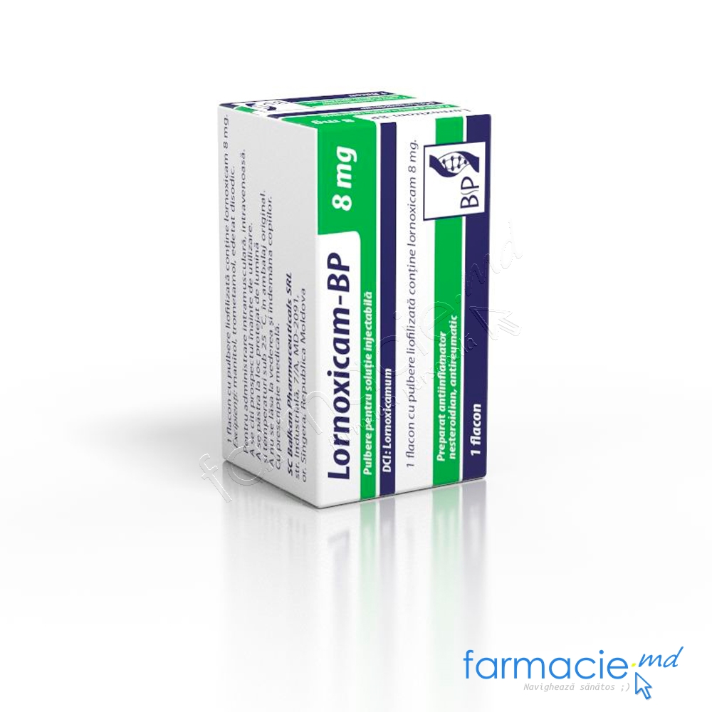 Lornoxicam-BP pulb. sol. inj. 8mg N1