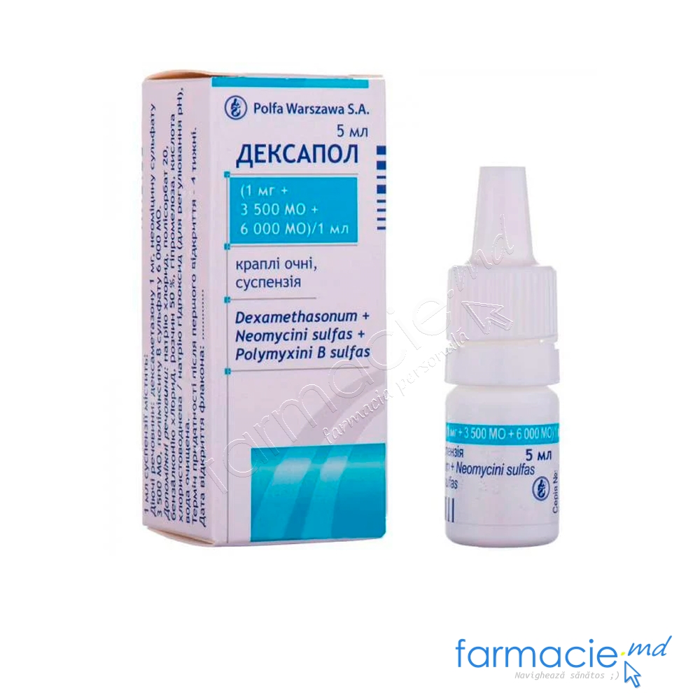 Dexapol pic. oft., susp.5 ml