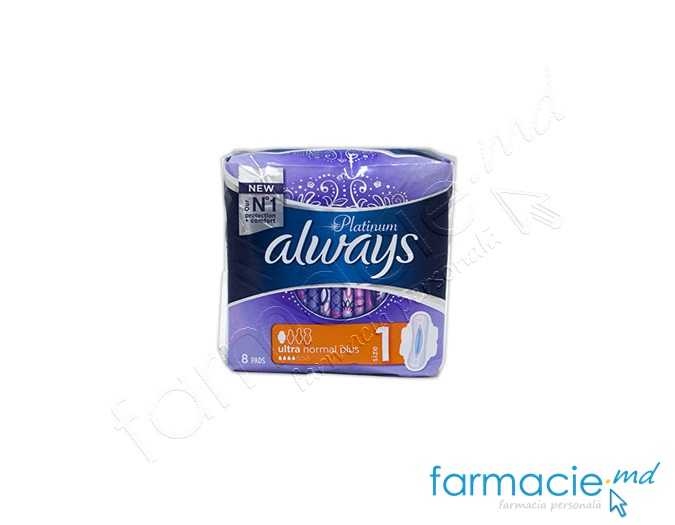 Absorbante ALWAYS Platinum Ultra Normal Plus**** N8