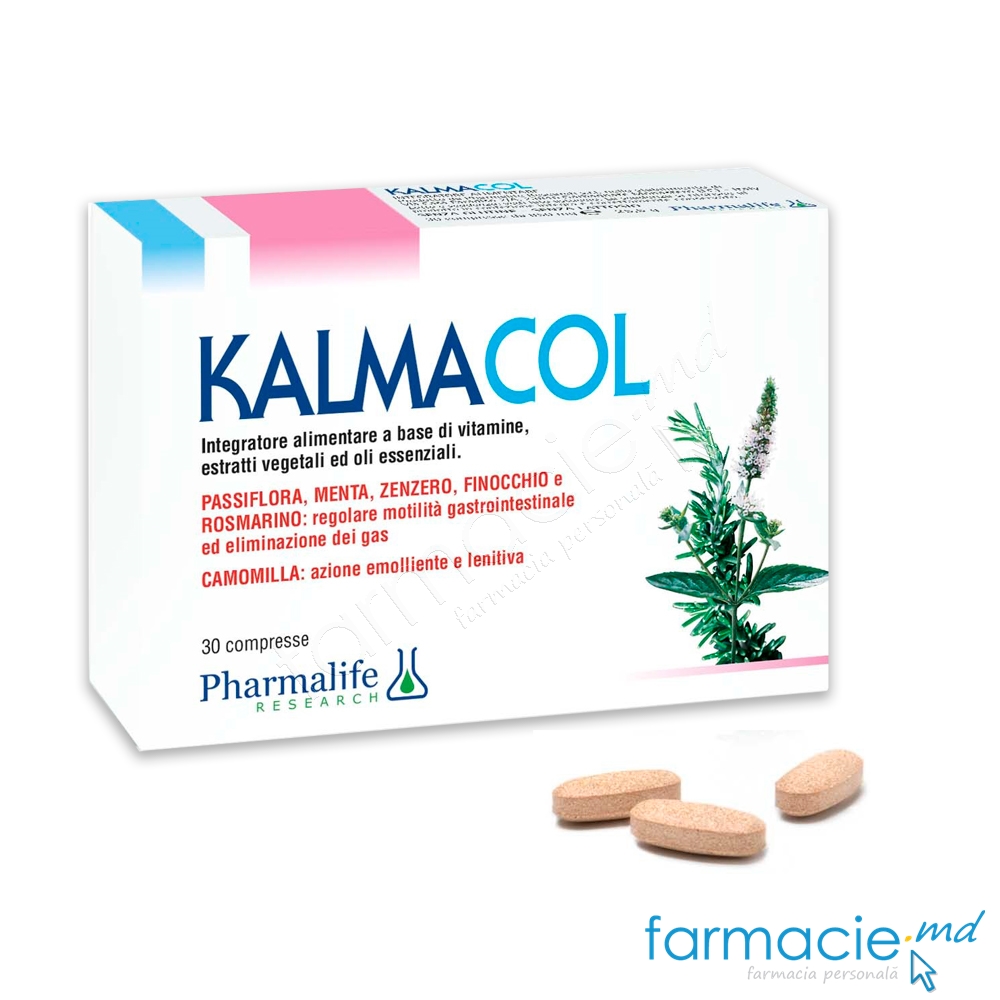 Kalmacol (digestie,bila,balonare) comp. N30 Pharmalife