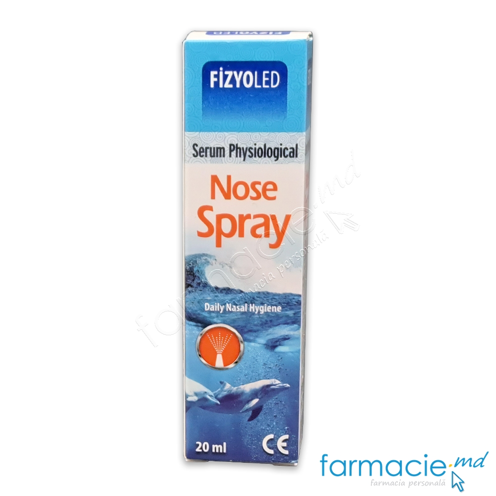 FIZYOLED Ser fiziologic spray nazal (curatare,congestie,hidratare) 20ml
