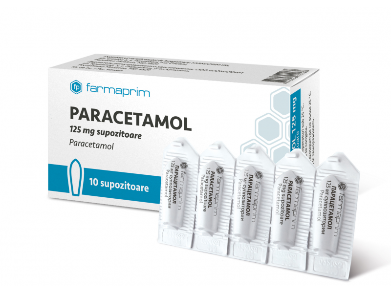 Paracetamol supp. 125mg N5x2 (FP)