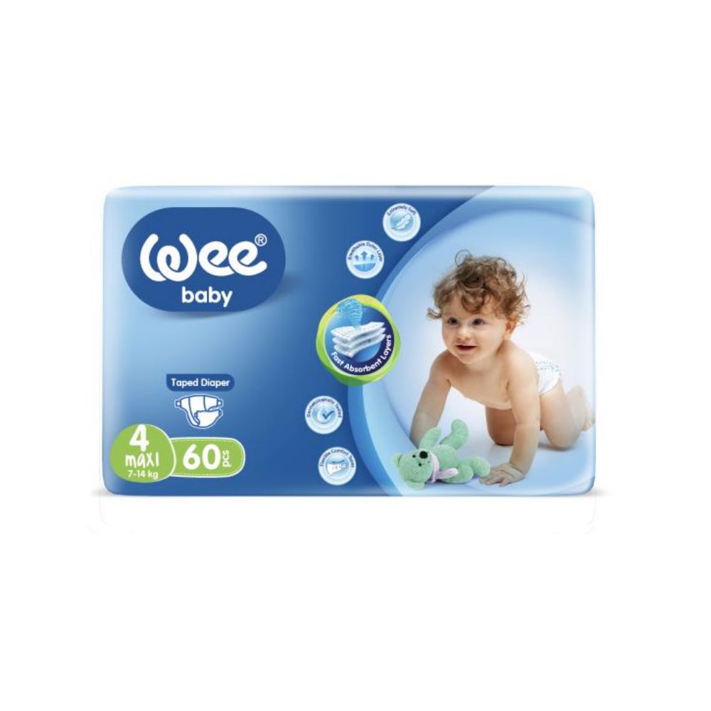 Scutece Weebaby 4 Maxii 7-14kg N60
