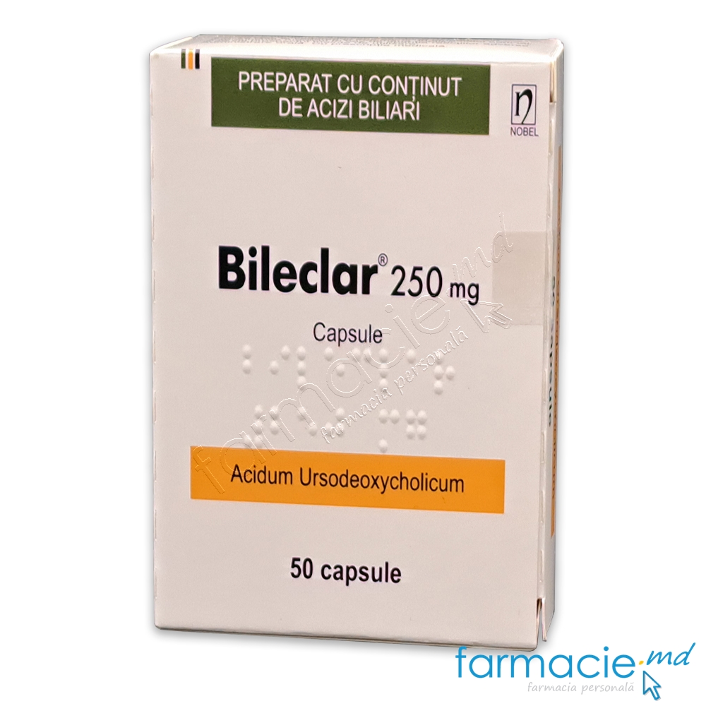 Bileclar caps. 250mg N10x5
