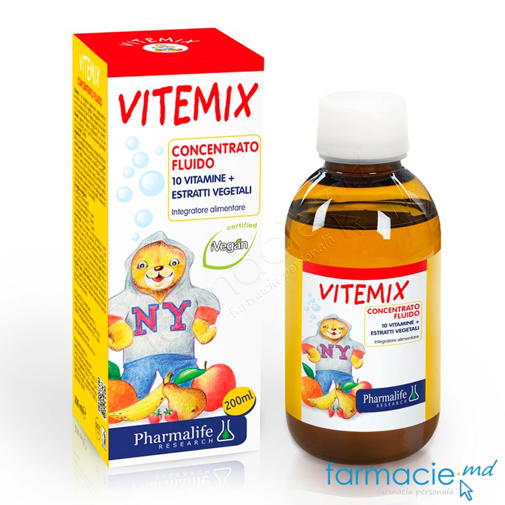Vitemix multivitamine copii 200ml Pharmalife