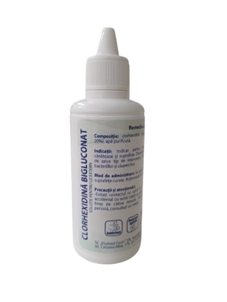 Clorhexidina solutie 2% 100ml Flumed