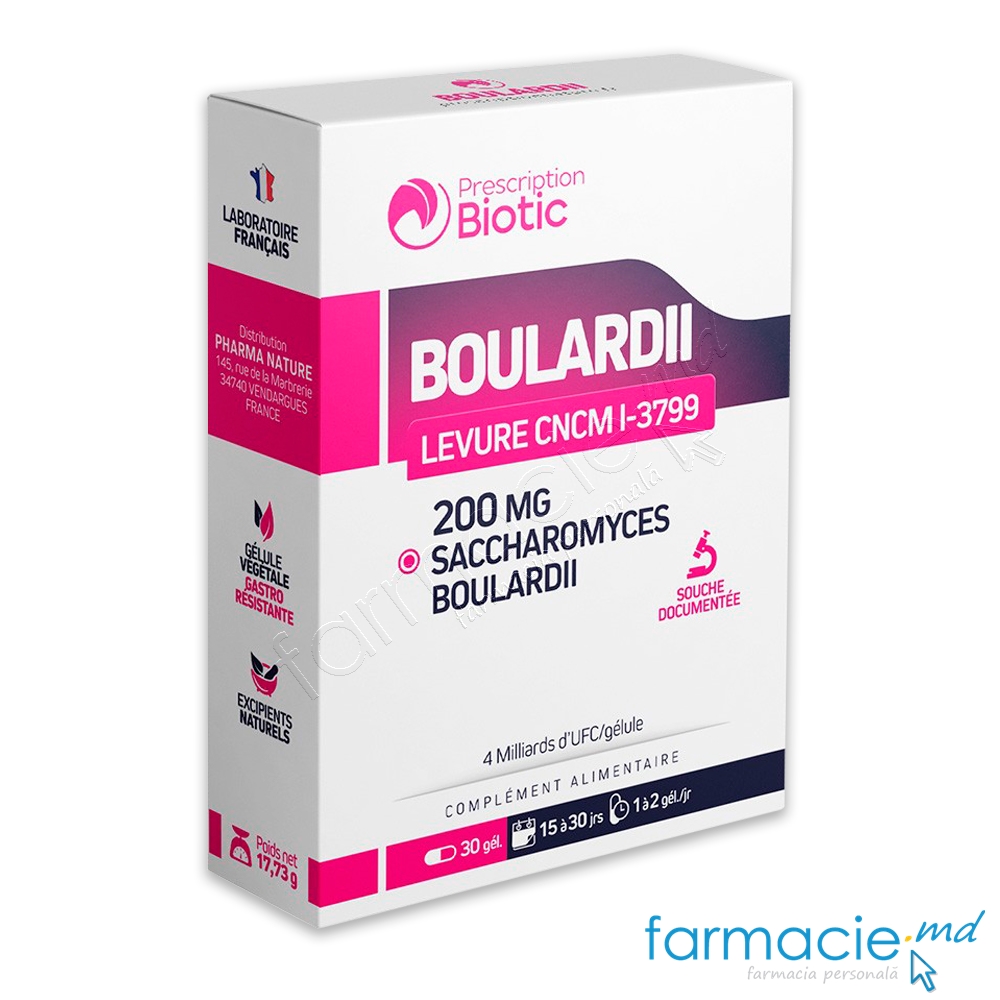 Boulardii 200mg (analog Enterol) caps. N15 Pharma Nature