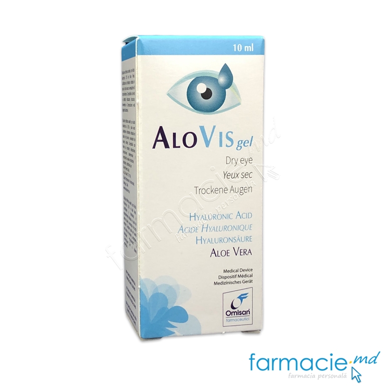 AloVis gel.oft.(acid hyaluronic+aloe vera) 10ml