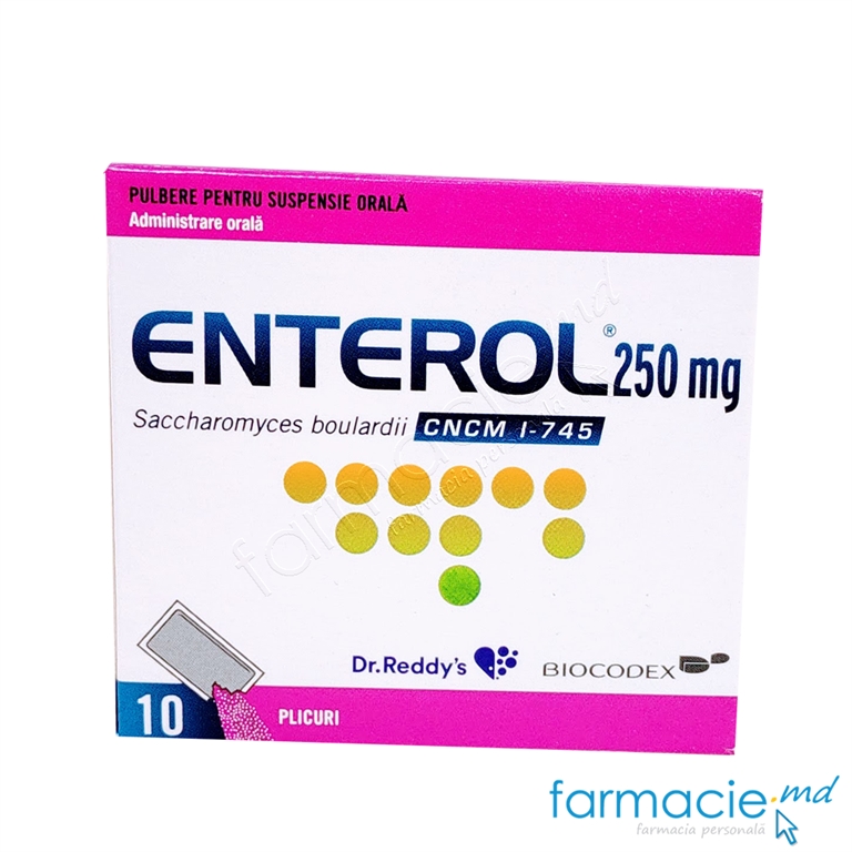 Enterol® 250 pulb./susp. orala 250 mg N10