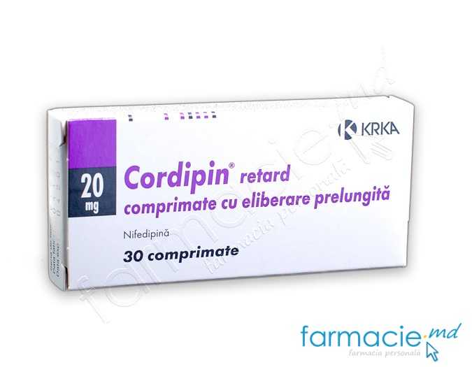 Cordipin retard comp. 20mg N30