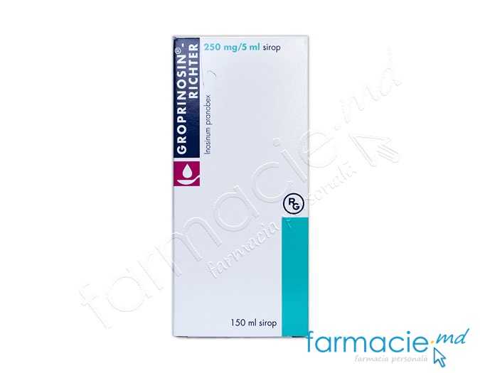 Groprinosin®-Richter sirop 250 mg/5 ml 150 ml N1