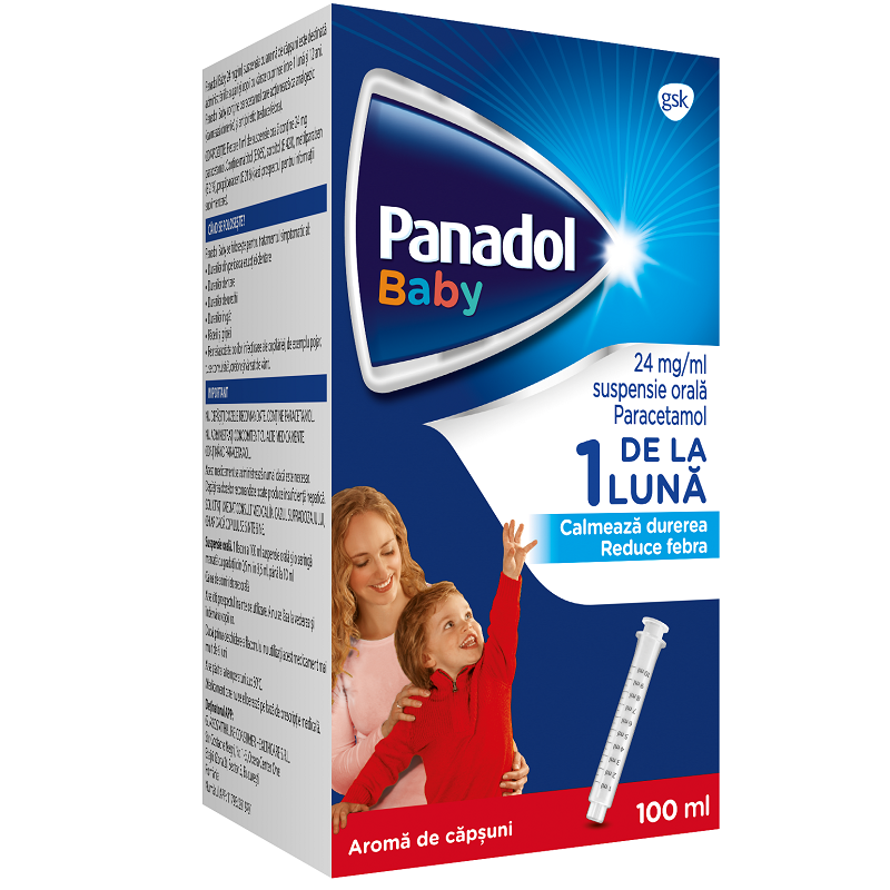 Panadol Baby sirop 100ml cu dozator