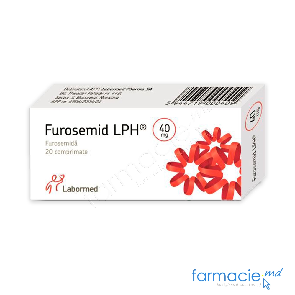 Furosemid LPH comp.40 mg N10x3